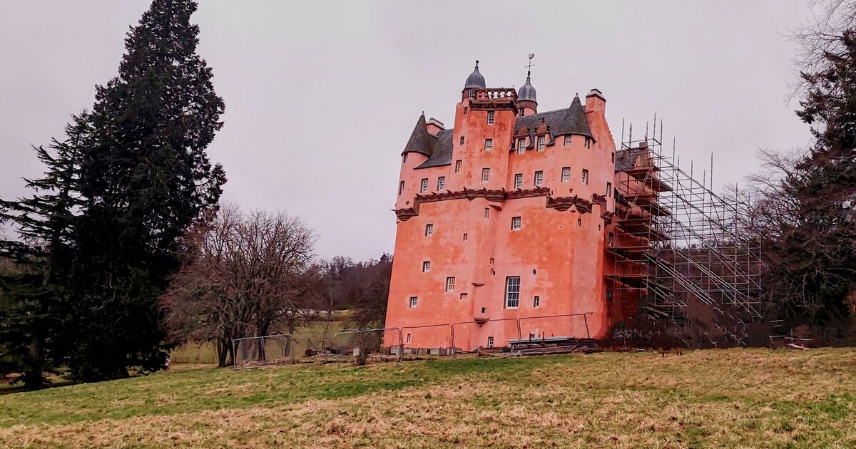 Fairytale castle is pink again! | National Trust for Scotland