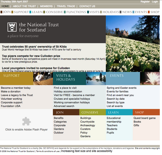 A new website for the National Trust… | National Trust for Scotland