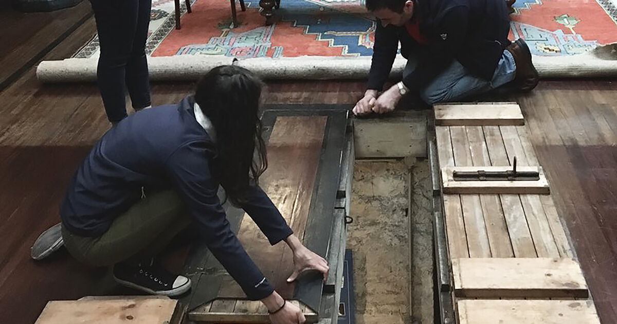 Stay away from the trapdoor! | National Trust for Scotland