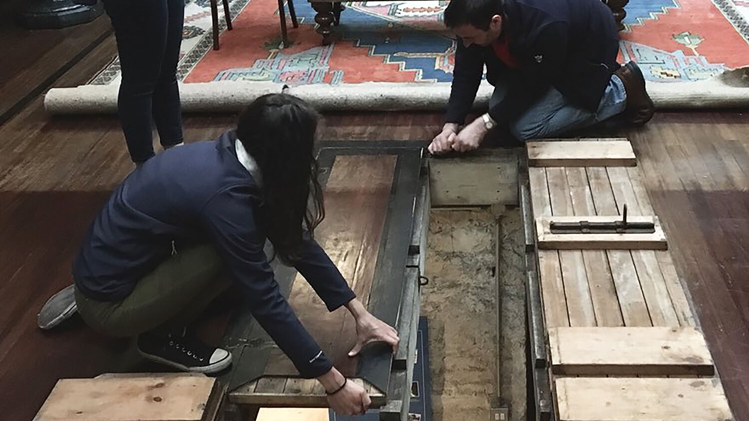 Stay away from the trapdoor! | National Trust for Scotland