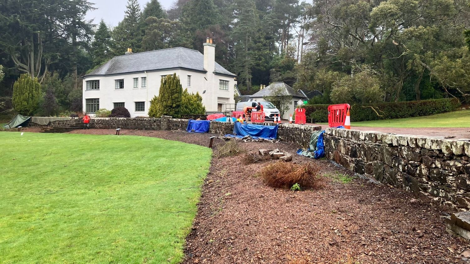 Reviving Inverewe’s stonework gem | National Trust for Scotland