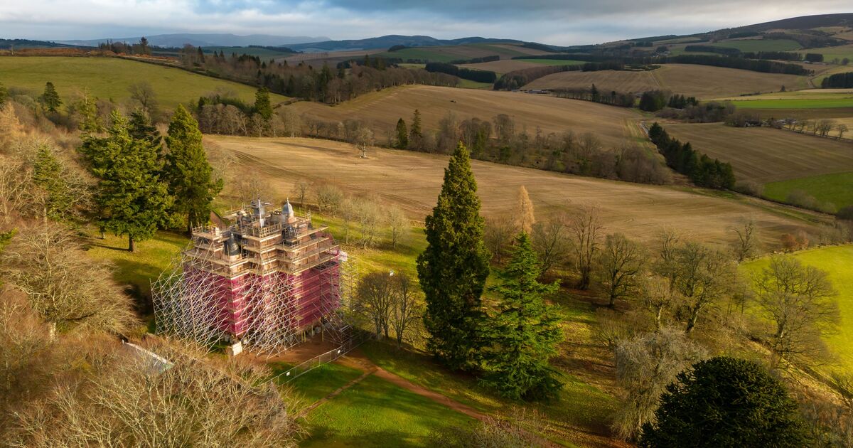 Craigievar Castle to turn pink again | National Trust for Scotland